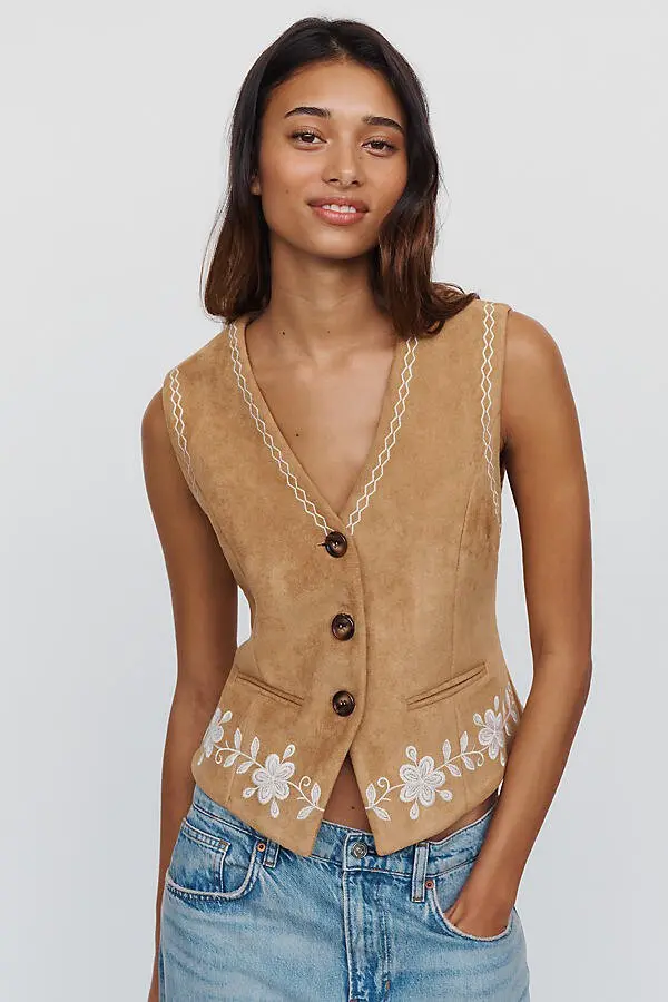 A.REN Samara Vest Top
