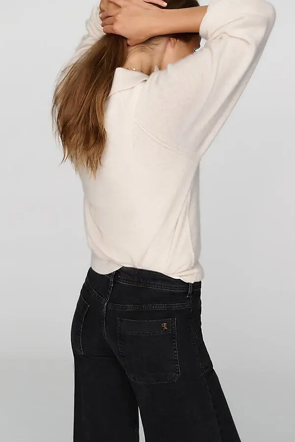 PILCRO Nico Mid Rise Flare Jeans