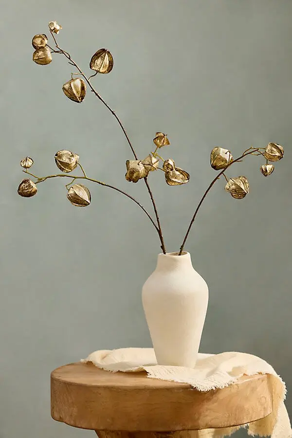 TERRAIN Faux Golden Physalis Spray