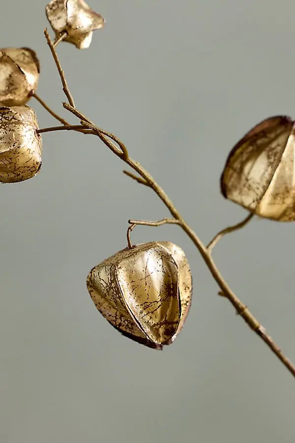 TERRAIN Faux Golden Physalis Spray