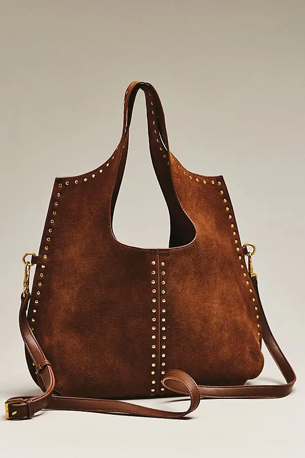 Dolce Vita Sonora Suede Bag - Tan