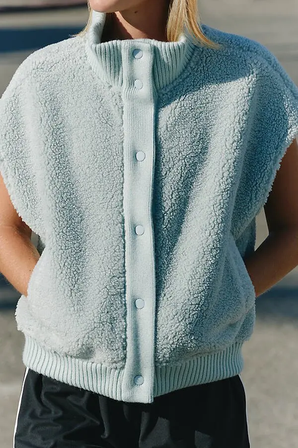 Daily Practice Ketic Move Vest Jacket - Duck Egg