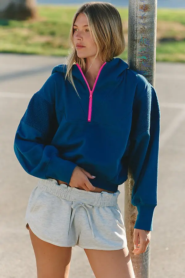 Daily Practice Roots & Routes Hoodie - Blue