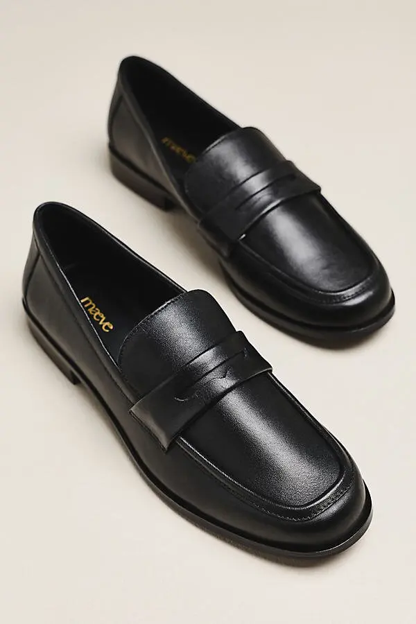 Maeve Penny Keeper Leather Loafers