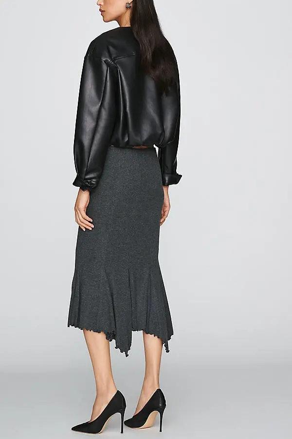 Anthropologie Hanky-hem Sweater Skirt