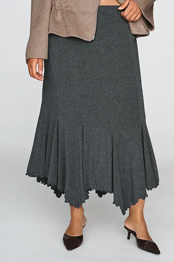 Anthropologie Hanky-hem Sweater Skirt