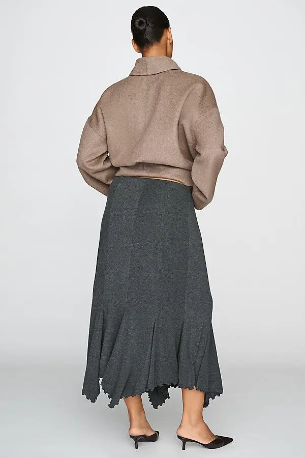 Anthropologie Hanky-hem Sweater Skirt