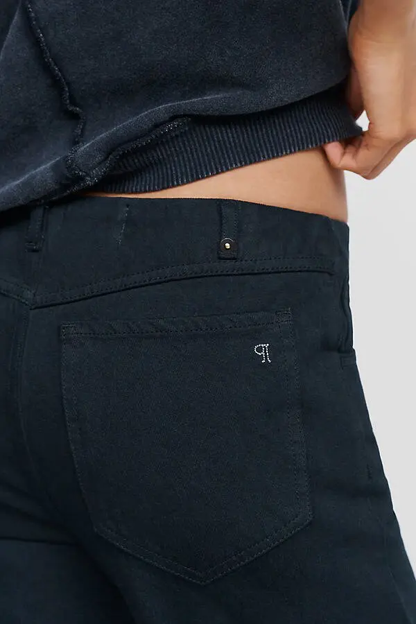 PILCRO Isla Clean-waist Mid-rise Stovepipe Jeans