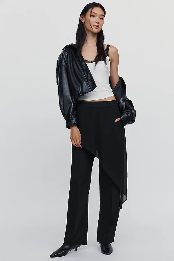 WHITEROOM + CACTUS Wrap Skirt Pants