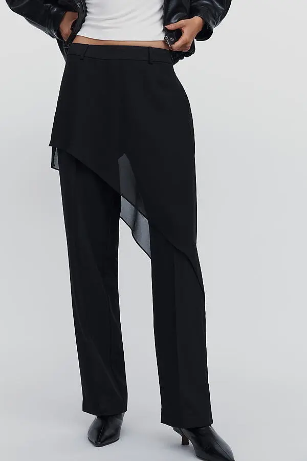 WHITEROOM + CACTUS Wrap Skirt Pants