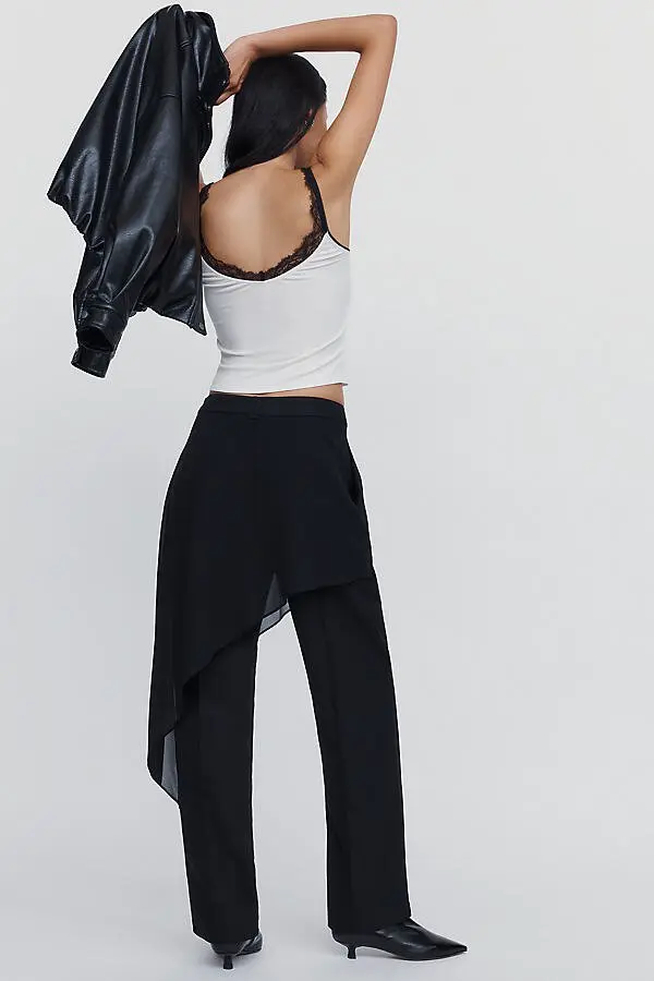 WHITEROOM + CACTUS Wrap Skirt Pants