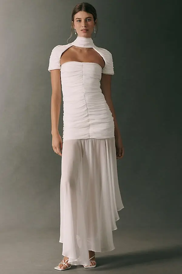 HANSEN & GRETEL Simona Maxi Dress - Ivory