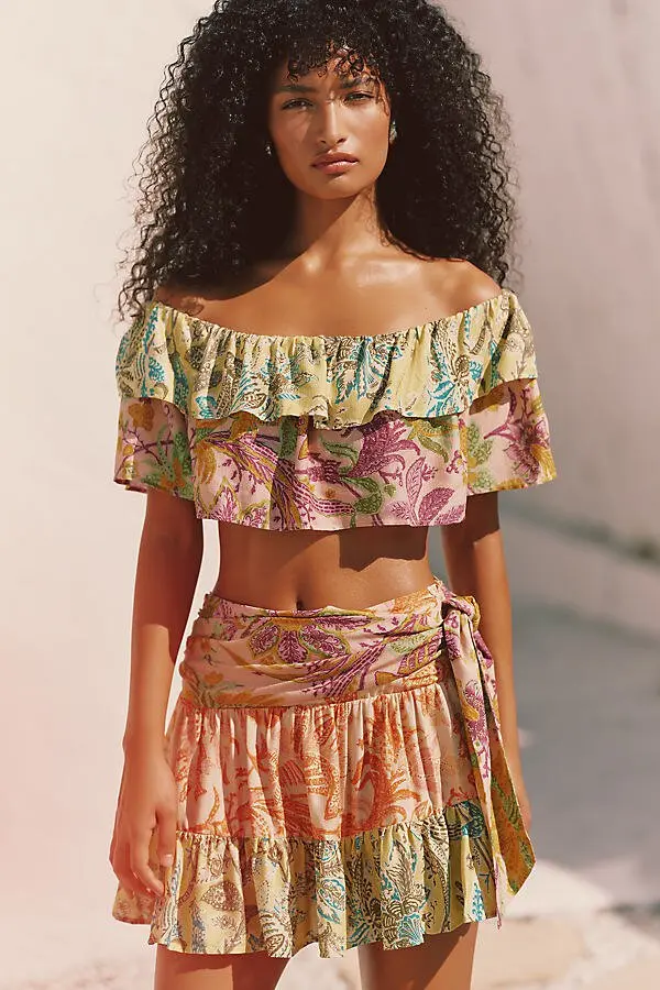 CELANDINE Sarong Mi Skirt