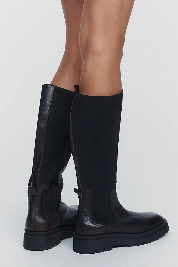 Maeve Tall Chelsea Boots - Brown