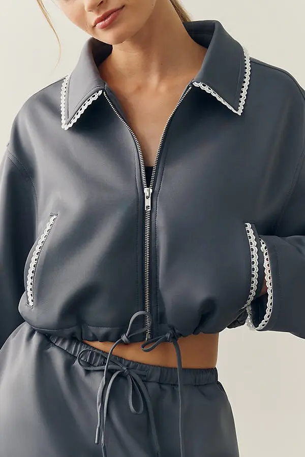 Daily Practice The Wild Collective X Lace Trim Jacket