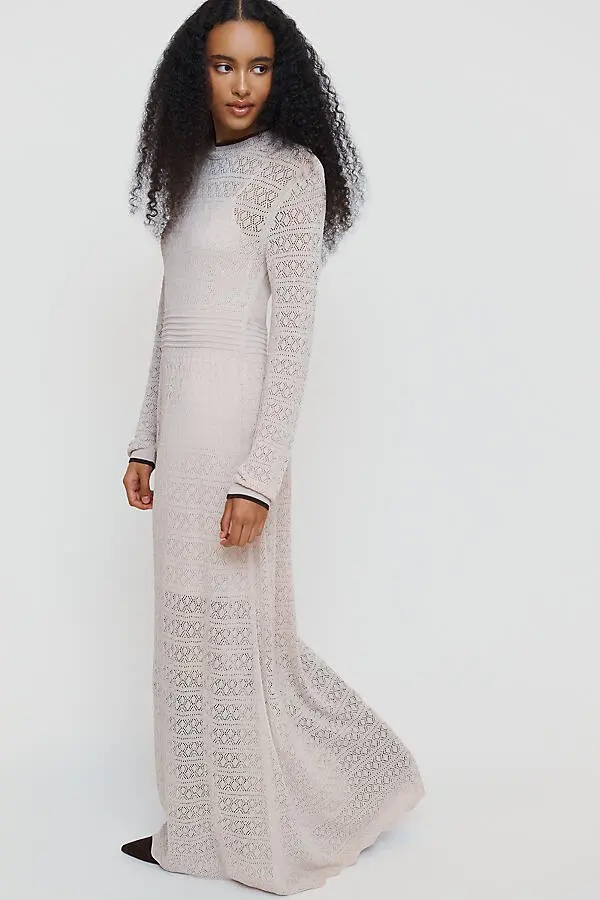Anthropologie Delicate Midi Dress