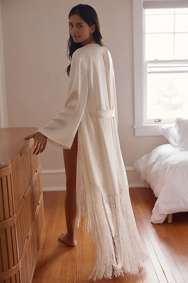 MARE MARE Boho Frged Maxi Robe