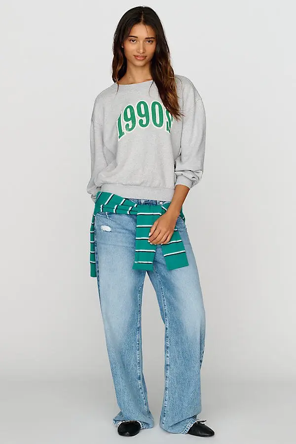 PILCRO Decades 100% Cotton Sweatshirt - 1990s