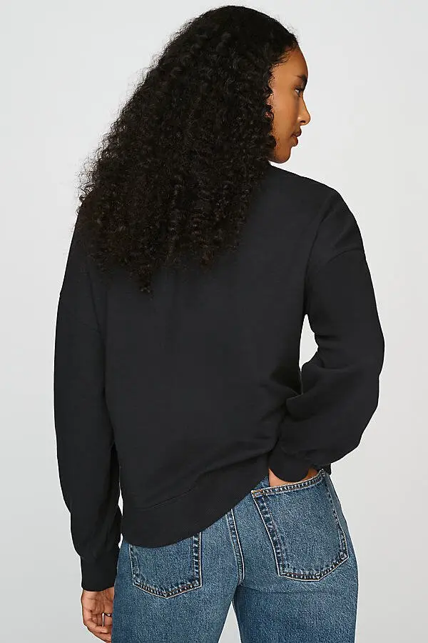 Anthropologie 100% Cotton Flower Market Sweatshirt