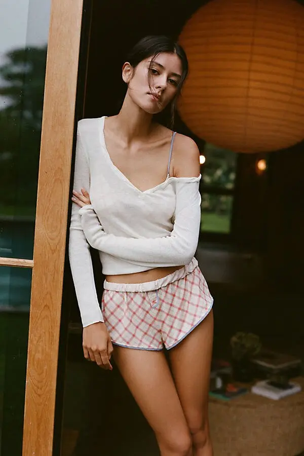 LYREBIRD Boxer Shorts Modaluxe - Red Pattern