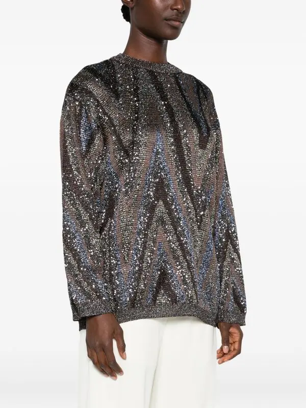 Missoni Printed Crewneck Sweater