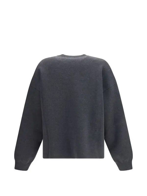 Loewe Anagram Cotton Blend Crewneck Sweater