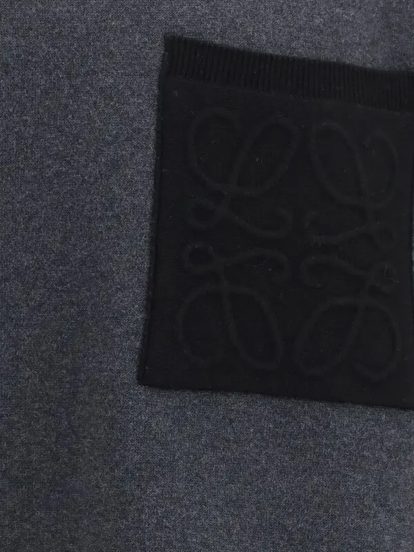 Loewe Anagram Cotton Blend Crewneck Sweater