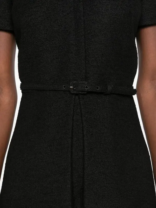 Fendi Bouclé Wool Midi Dress