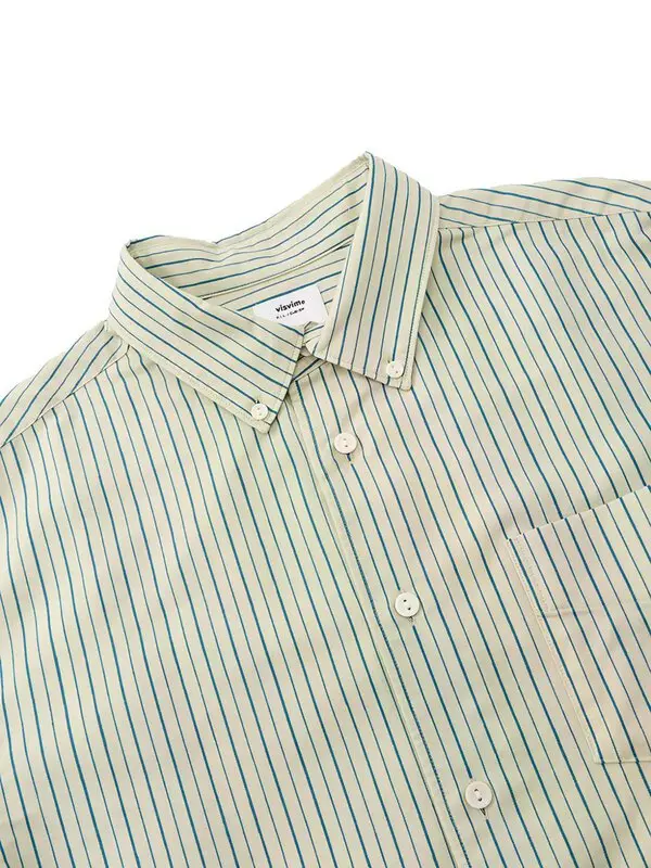 Visvim Beiler Striped Cotton Shirt