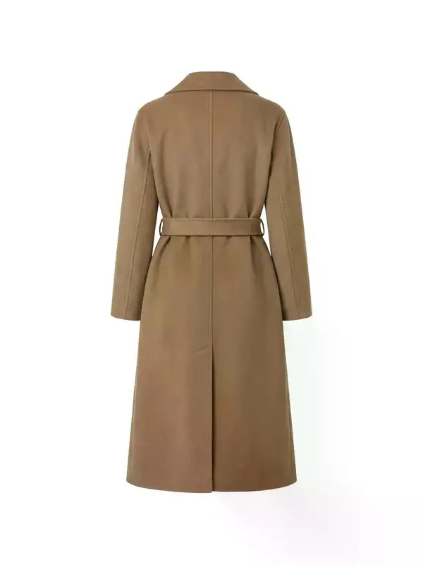 Max Mara Felted Belted Single-breasted Coat