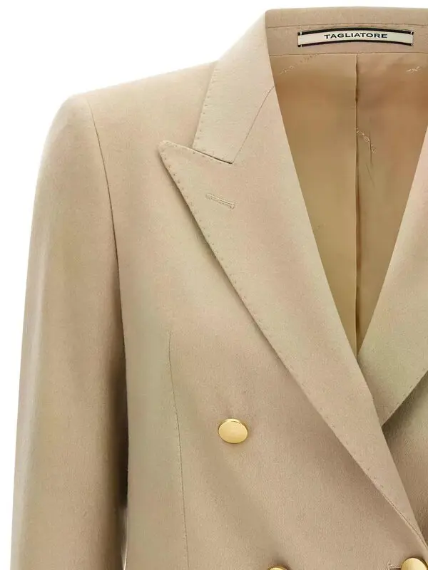 Tagliatore Peak-lapel Double-breasted Blazer