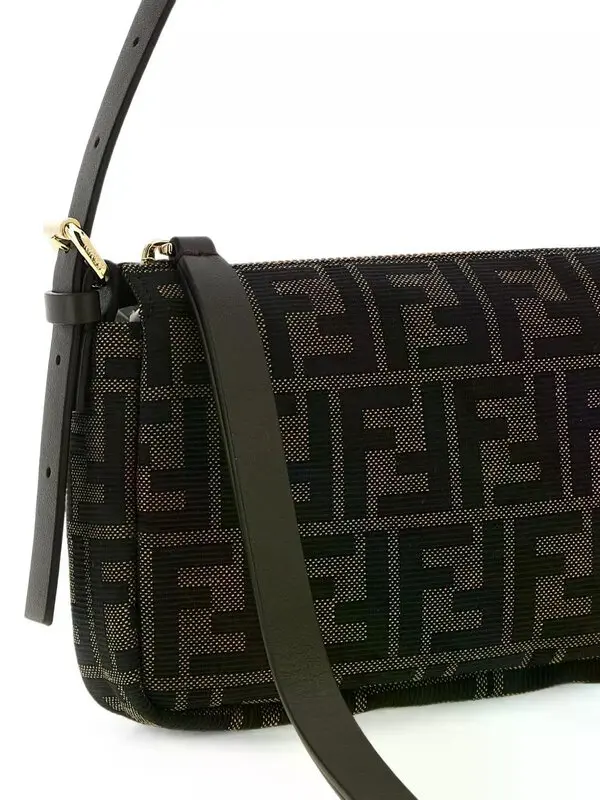 Fendi Ff Zucca Jacquard Shoulder Bag