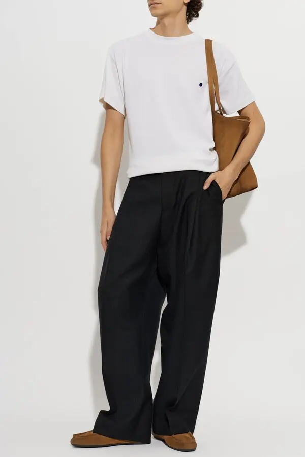 JIL SANDER Suede Lace-up Shoes With A ‘vintage’ Effect