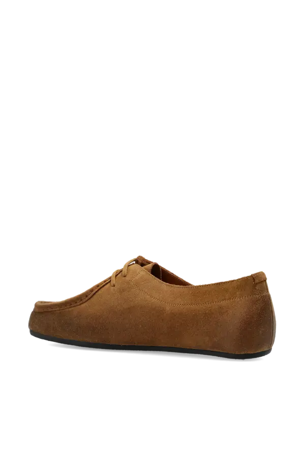 JIL SANDER Suede Lace-up Shoes With A ‘vintage’ Effect