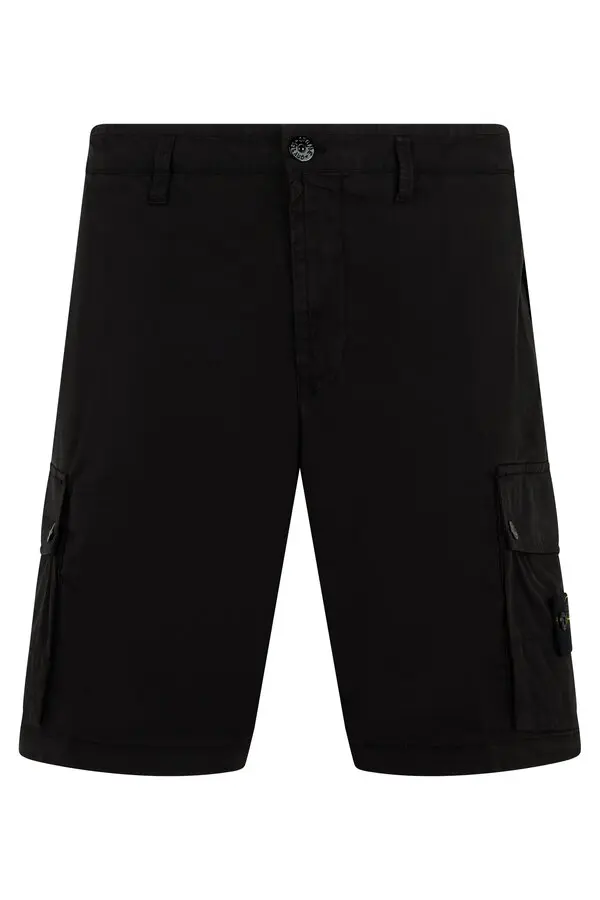 Stone Island Cargo Bermuda Shorts For