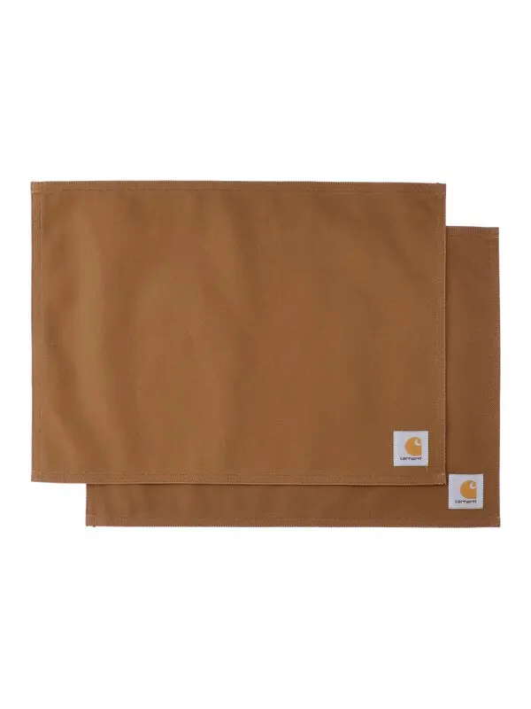 Carhartt Work In Progress Canvas Placemats - Brown