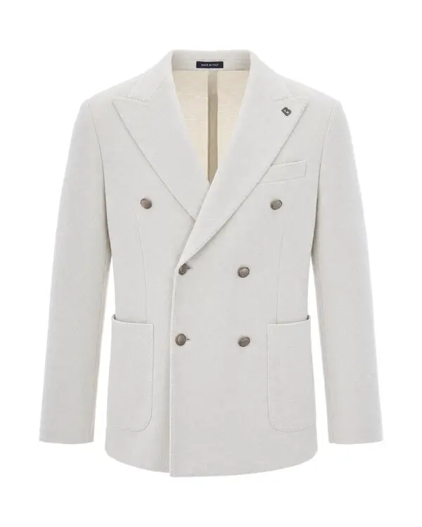 BRERAS MILANO Double-breasted Tailored Blazer