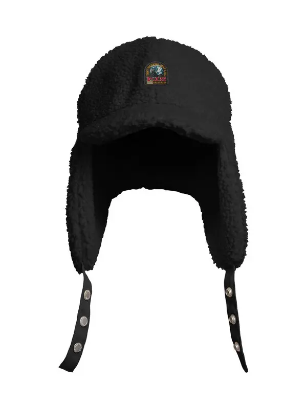 PARAJUMPERS Lightweight Polyester Fleece Mini Accessories Hat With Chin Strap