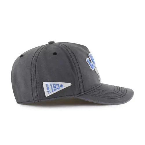 '47 Detroit Lions Calderwood Well Worn Hitch Adjustable Hat - Charcoal