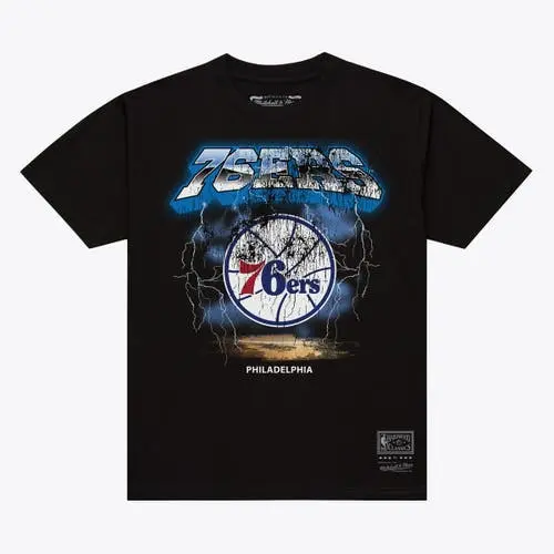 Mitchell & Ness Philadelphia 76ers Lightning T-shirt