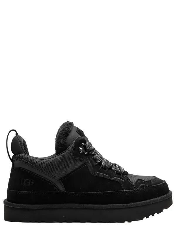 UGG Mini Suede & Recycled Nylon Sneaker With Padded Comfort And Sugarcane Eva Outsole - Nero