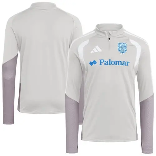 Adidas San Diego Fc 2026 Tiro Competition Quarter-zip Training Top - Silver