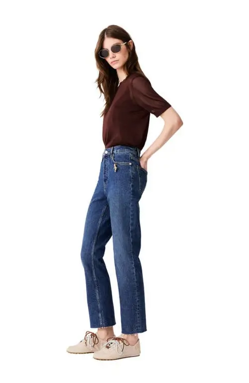 Maje Skinny Jeans With Brooch