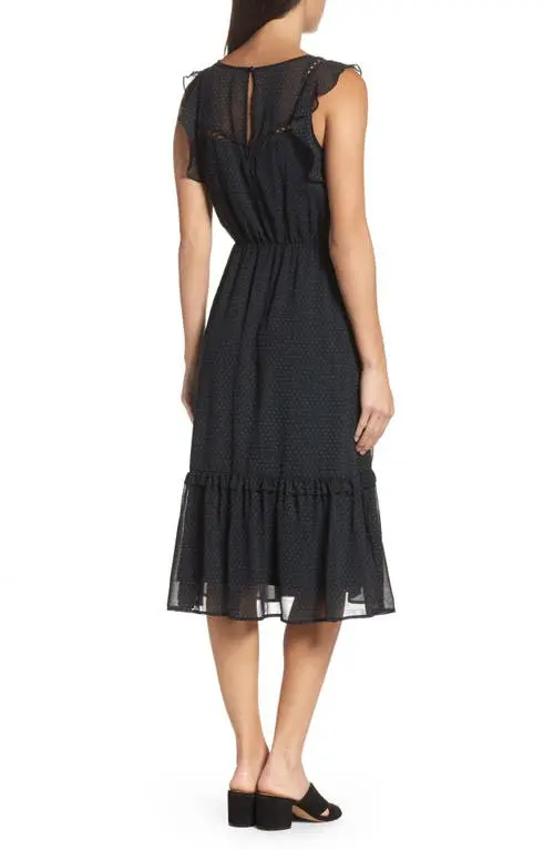 Steve Madden Bb Dakota Carra Ruffle A-line Dress