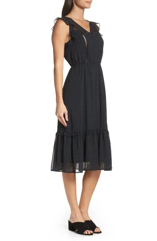 Steve Madden Bb Dakota Carra Ruffle A-line Dress