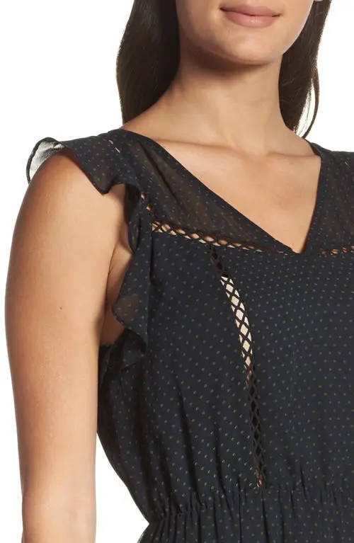 Steve Madden Bb Dakota Carra Ruffle A-line Dress