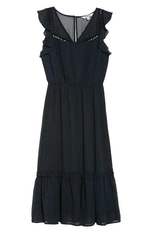 Steve Madden Bb Dakota Carra Ruffle A-line Dress