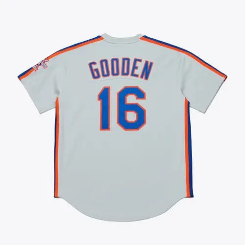 Mitchell & Ness Dwight Gooden White New York Mets 1986 Authentic Jersey