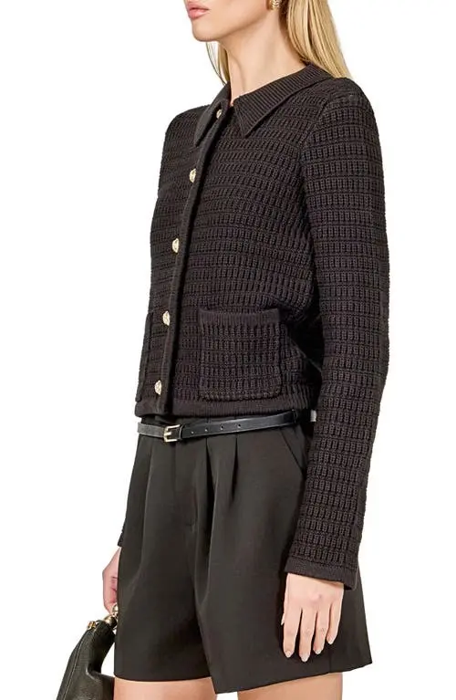 Endless Rose Collar Cardigan