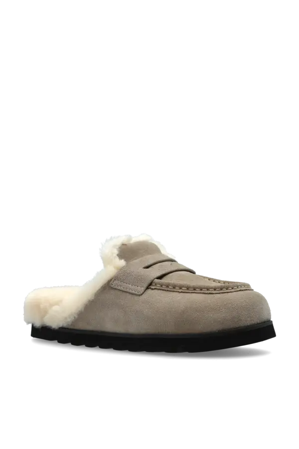 NAKED WOLFE Corded’ Slides - Grey